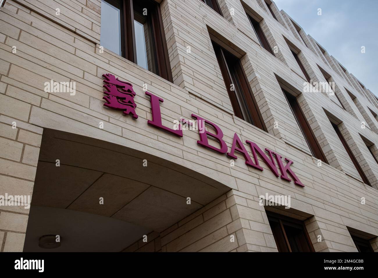 The State Bank Baden Wuerttemberg in Karlsruhe, Germany Stock Photo - Alamy