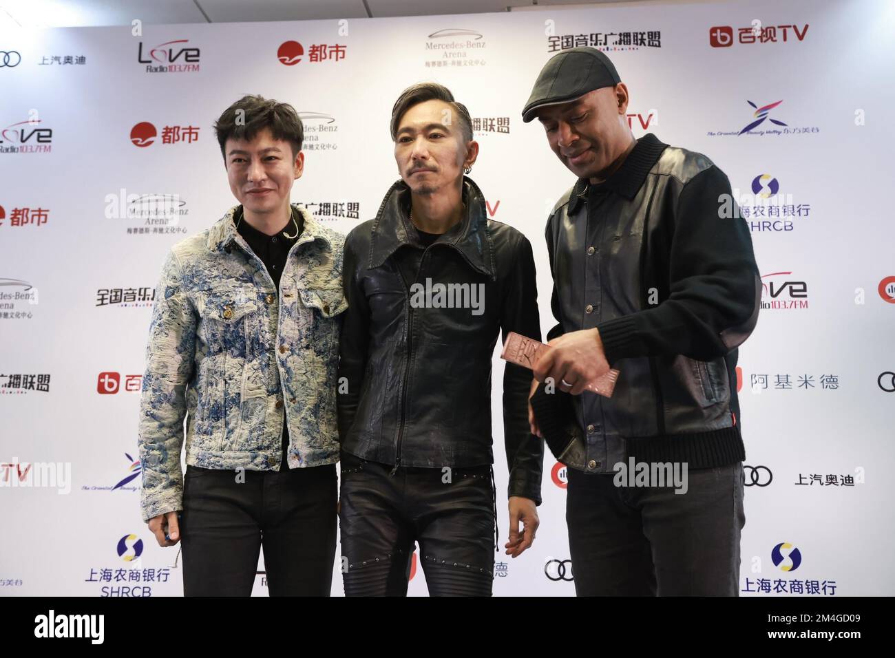 Taiwanese Mandopop rock band Shin attended the 6th Love Radio Music ...