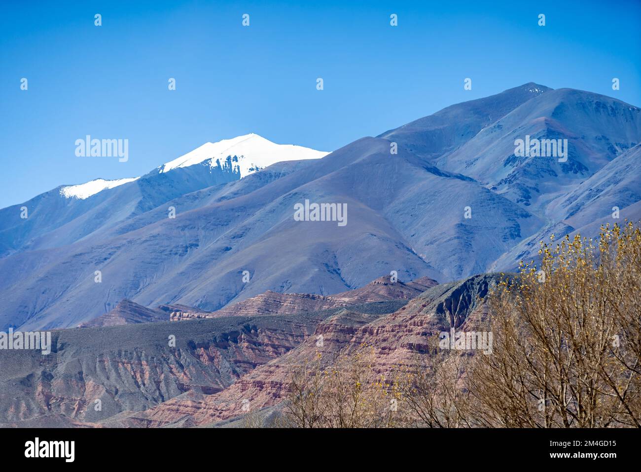 landscape of the South American Andes mountains Stock Photo - Alamy