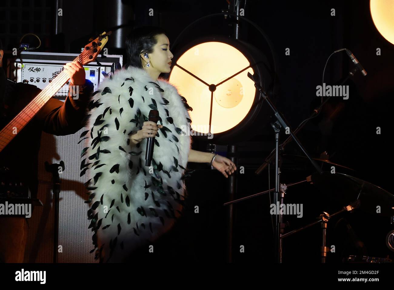 Shanghai, China, 20 December, 2022. Taiwanese singer and actress Amber ...