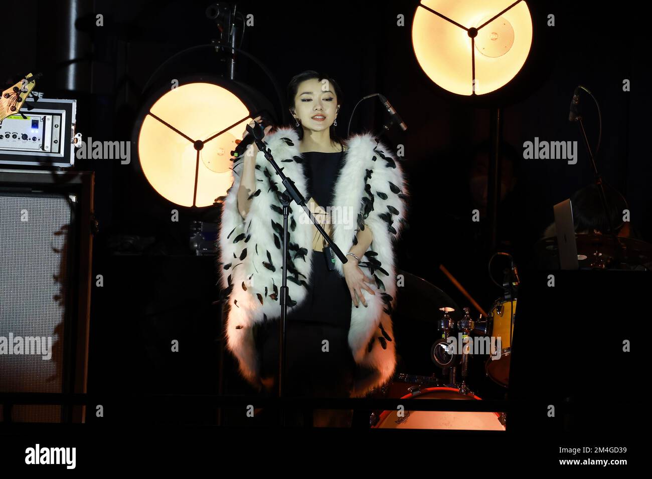 Shanghai, China, 20 December, 2022. Taiwanese singer and actress Amber ...