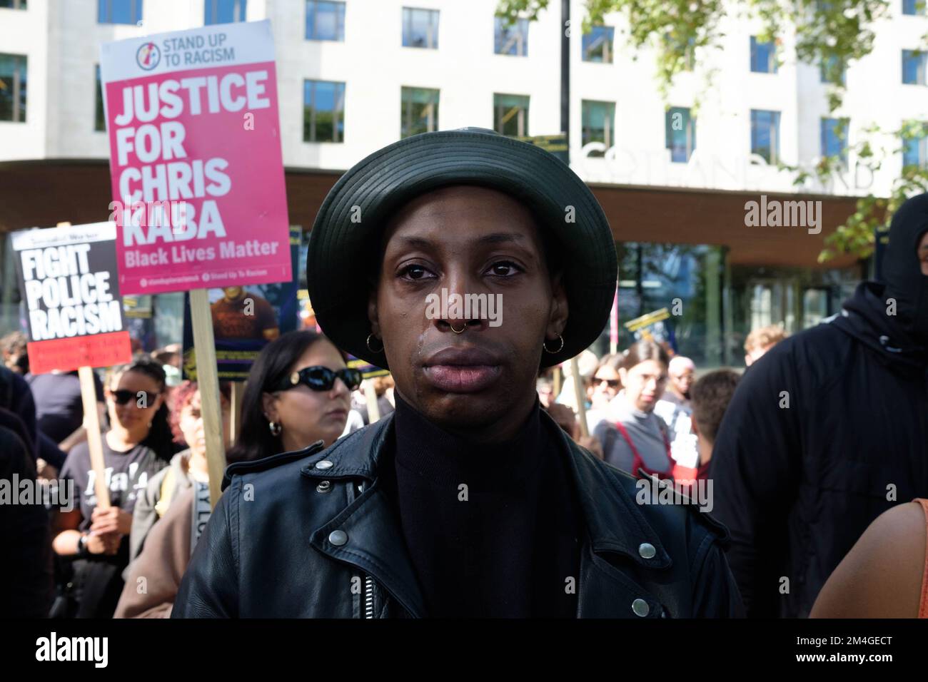 London, UK. 17 SEP, 2022. Multiple groups including Black Lives Matter ...