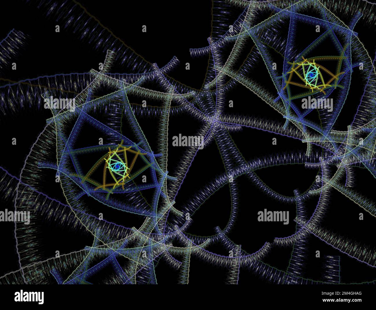 Imaginatory lush fractal texture image abstract background Stock Photo ...