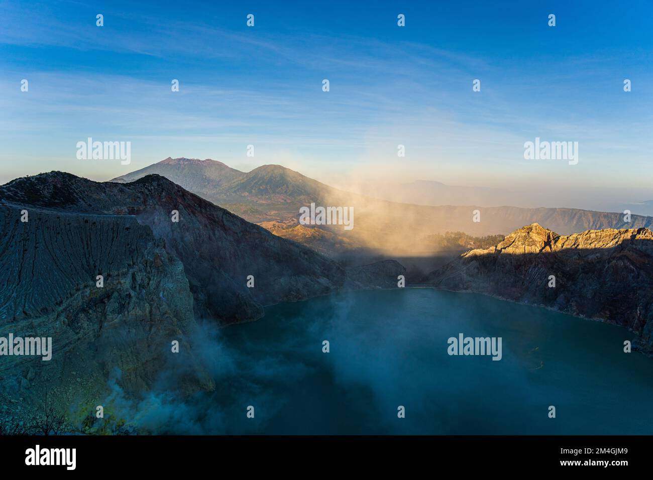 Ijen Crater, a world UNESCO site in Indonesia Stock Photo - Alamy