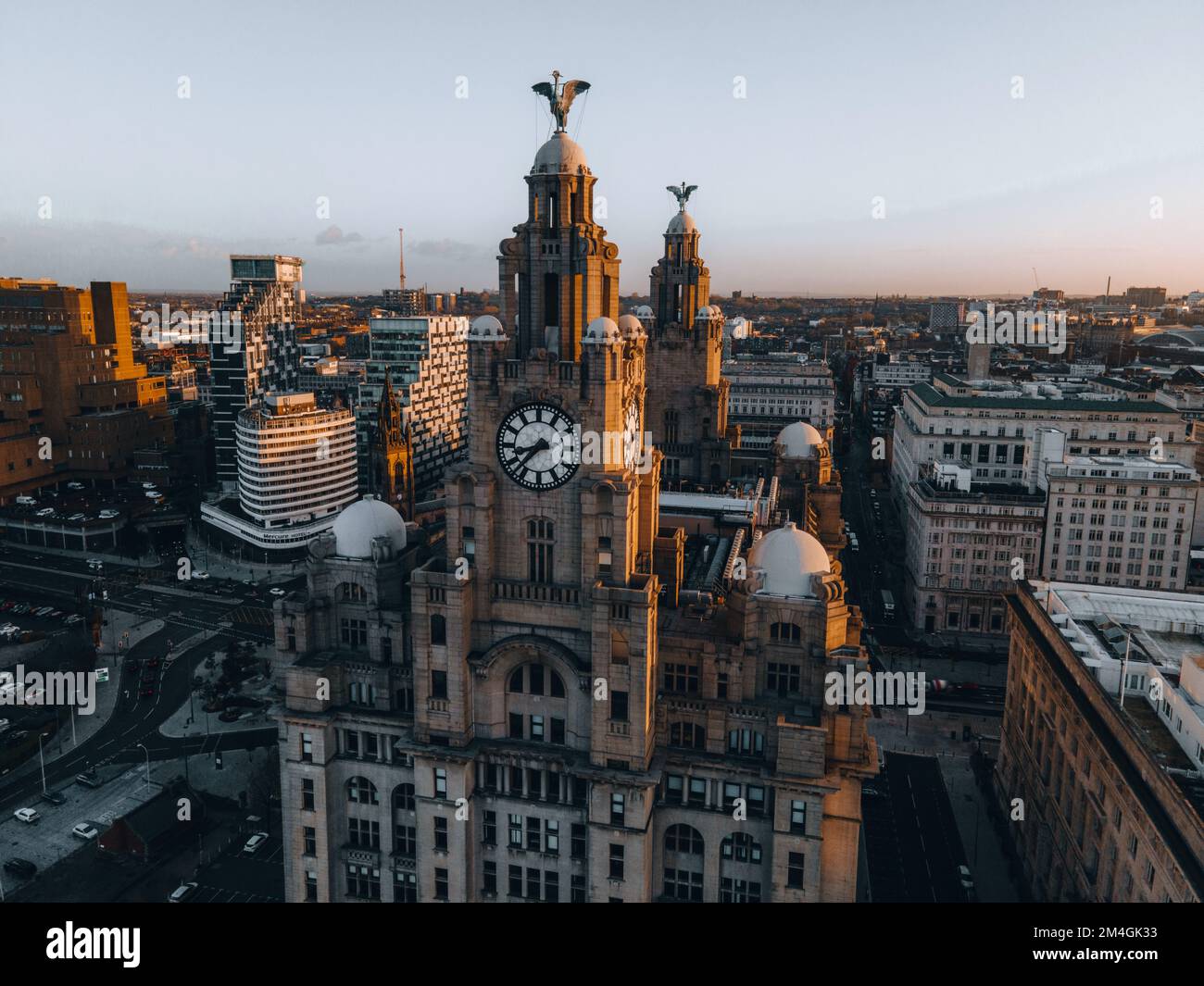 Liverpool drone hi-res stock photography and images - Alamy