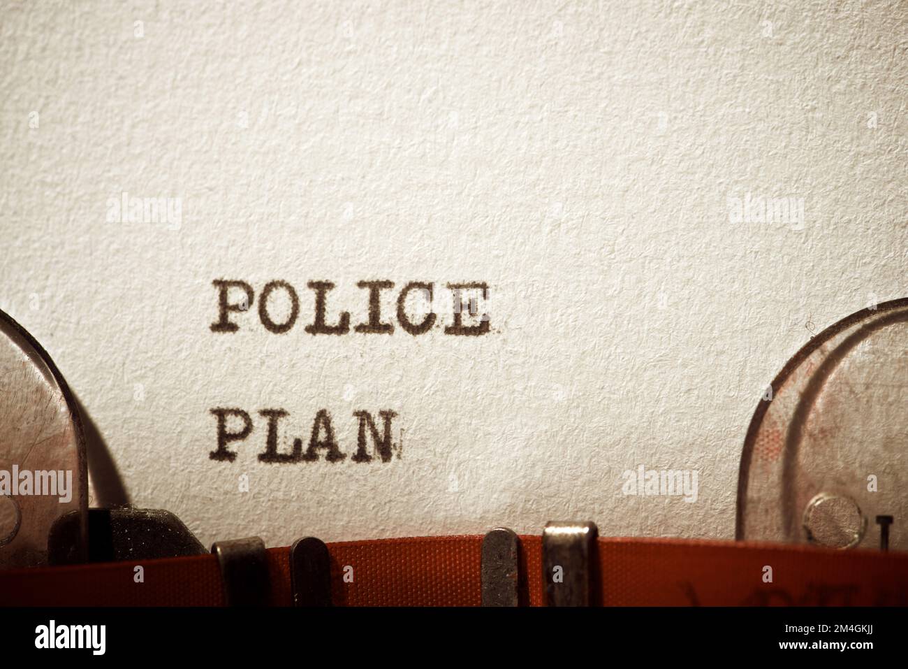 Police plan hi-res stock photography and images - Alamy