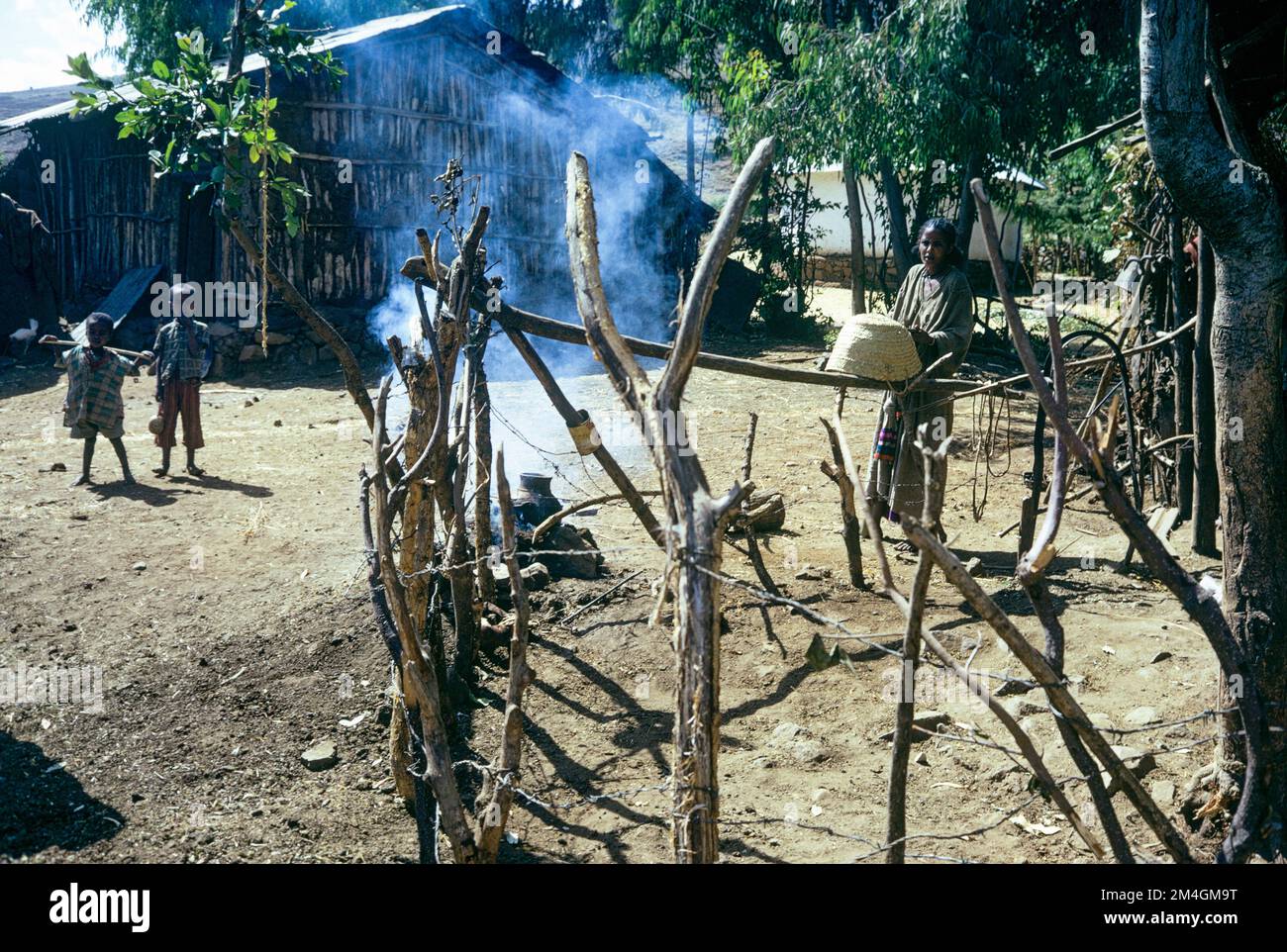 Ethiopia 1970s Falasha village Beta Israël Jewish communiy Felasha Jew ...