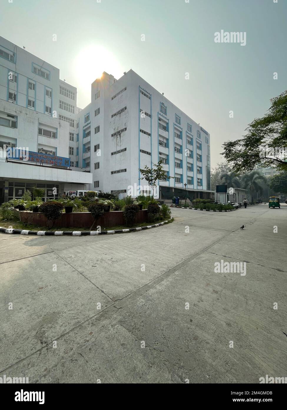 New Delhi, India - Deep Chand Bandhu Government Hospital front view of ...