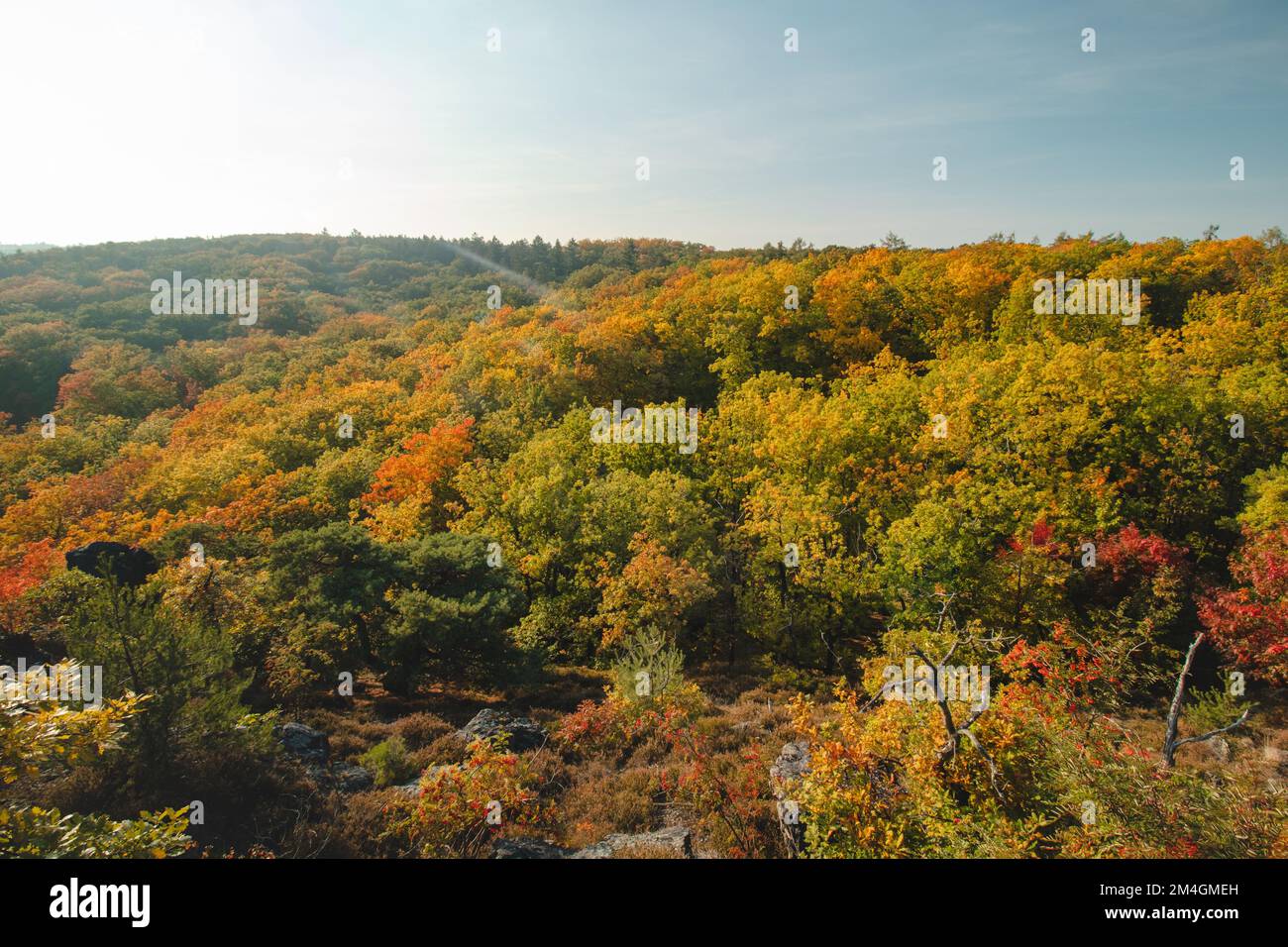 Famous tourist site of the protected nature reserve Divoka Sarka ...