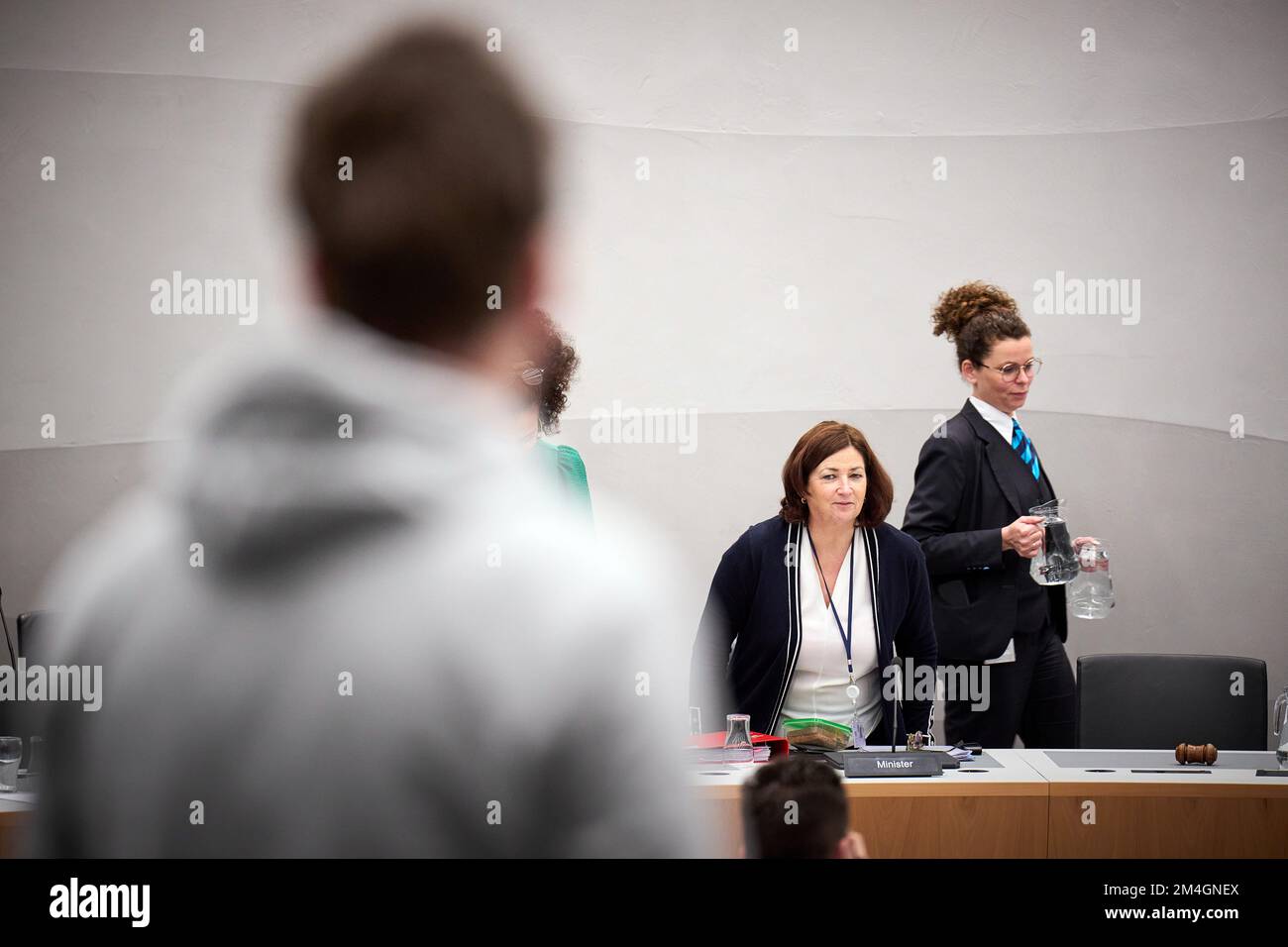 THE HAGUE - Conny Helder, Minister for Long-Term Care and Sport and ...