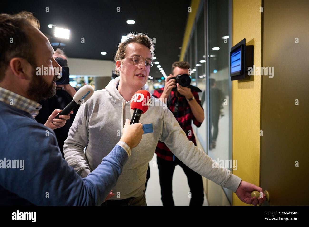 THE HAGUE - Leading actor of the Face masks debate, Siewert van Lienden ...
