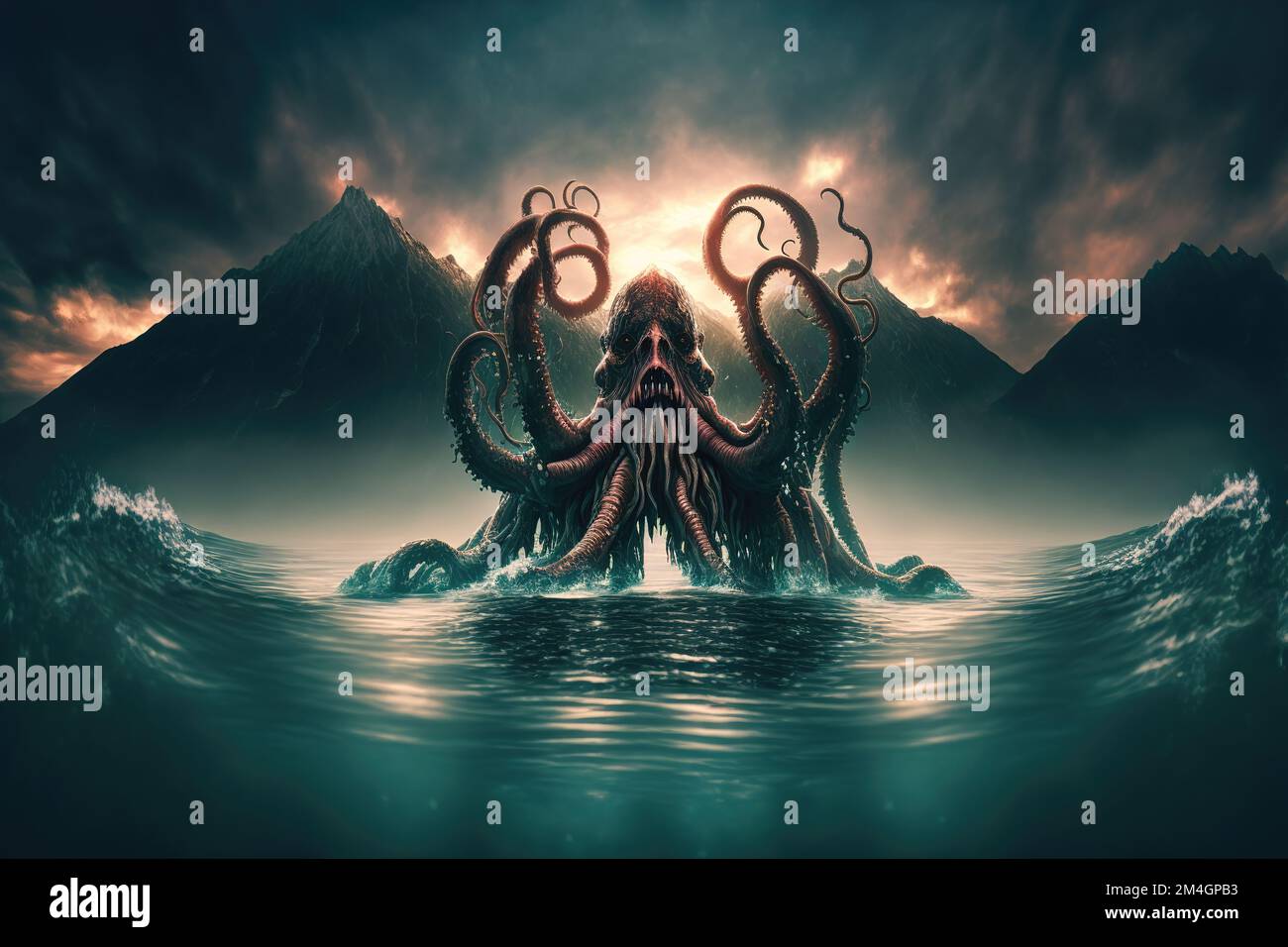 Underwater cthulhu hi-res stock photography and images - Alamy