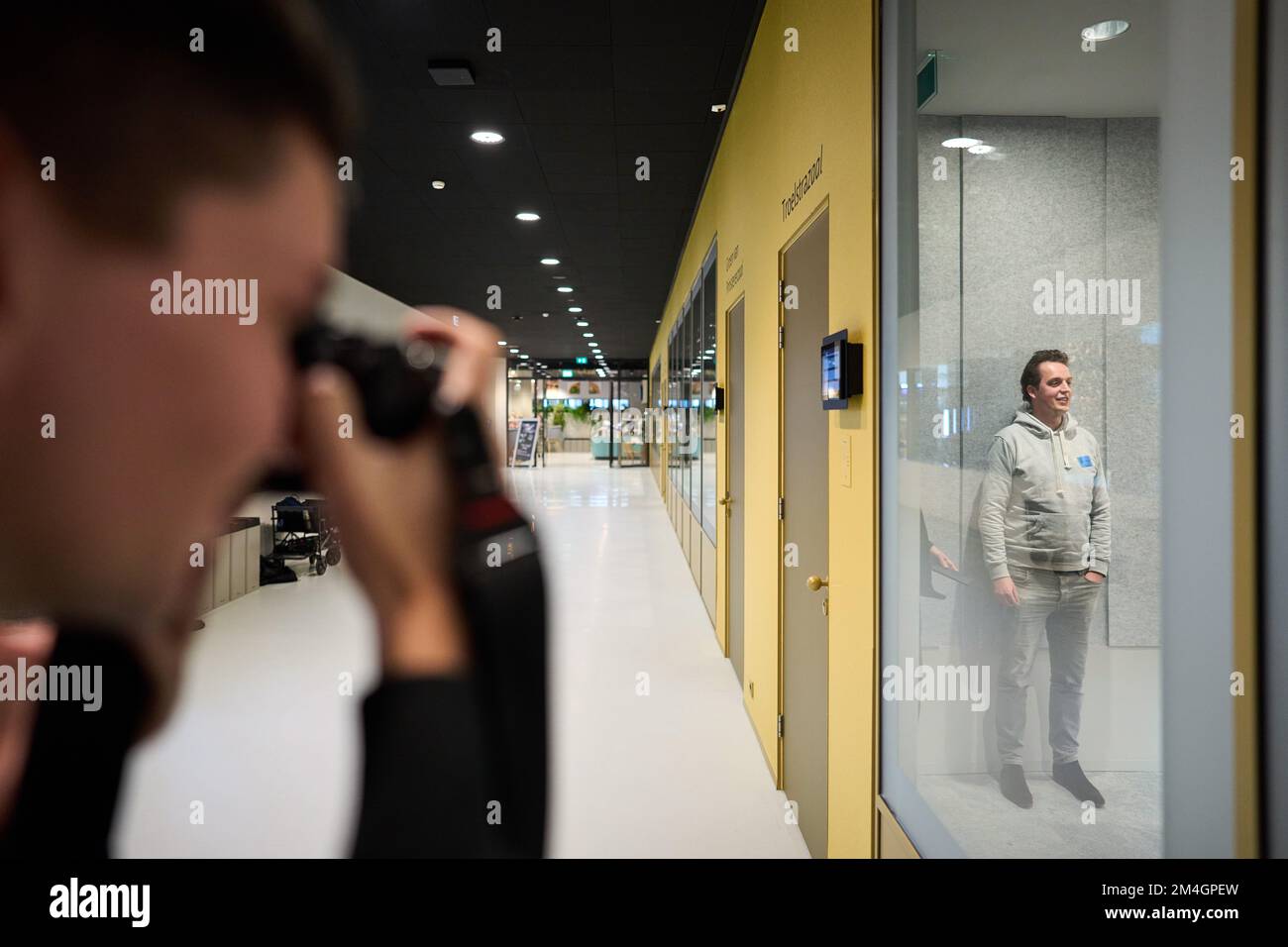 THE HAGUE - Leading actor of the Face masks debate, Siewert van Lienden ...