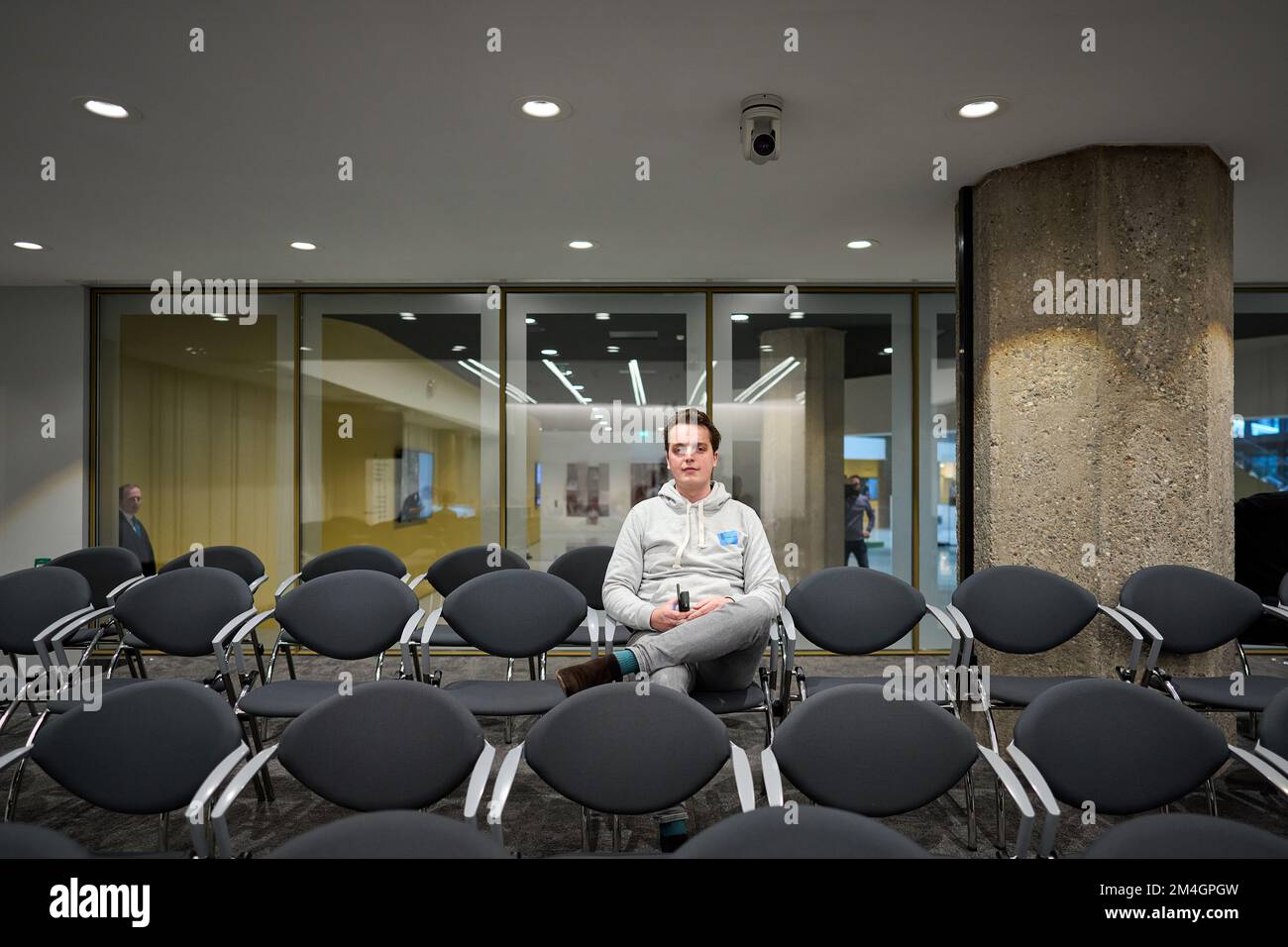 THE HAGUE - Leading actor of the Face masks debate, Siewert van Lienden ...