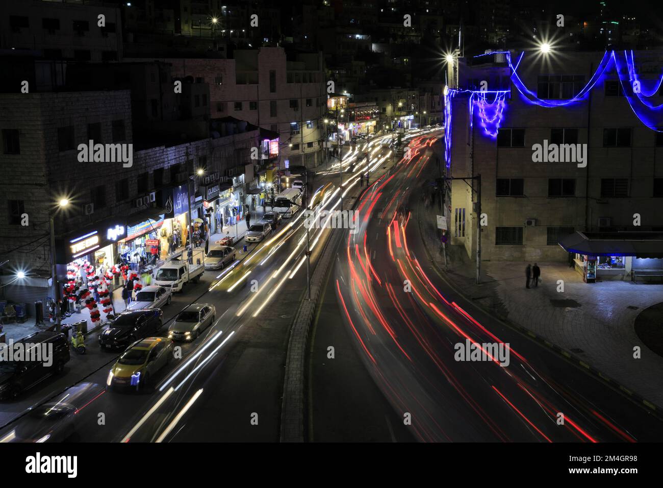 Traffic trails amman hi-res stock photography and images - Alamy