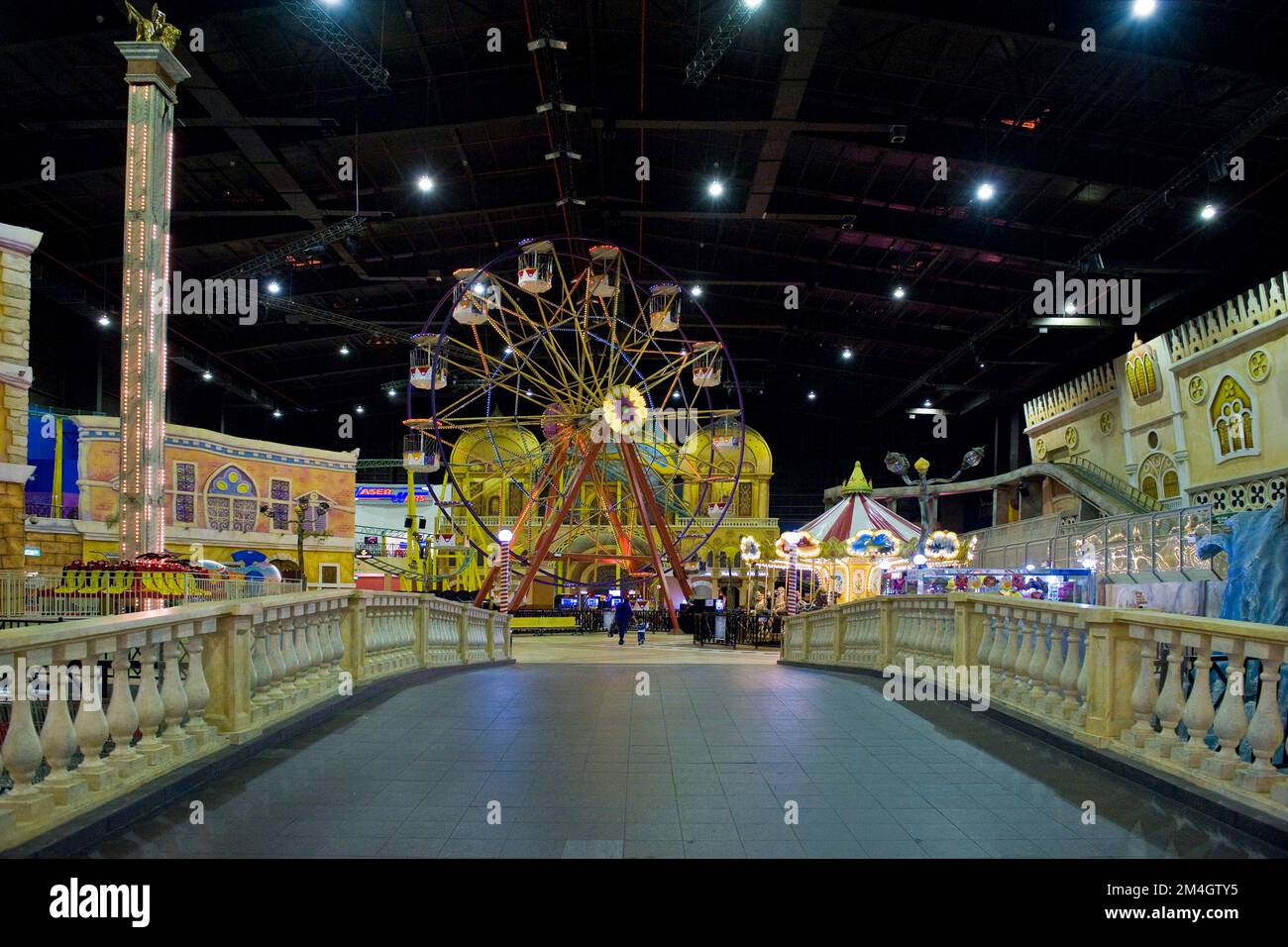 Kids Play Area Of Villaggio Mall Of Doha, Gondolania Theme Park – Stock ...