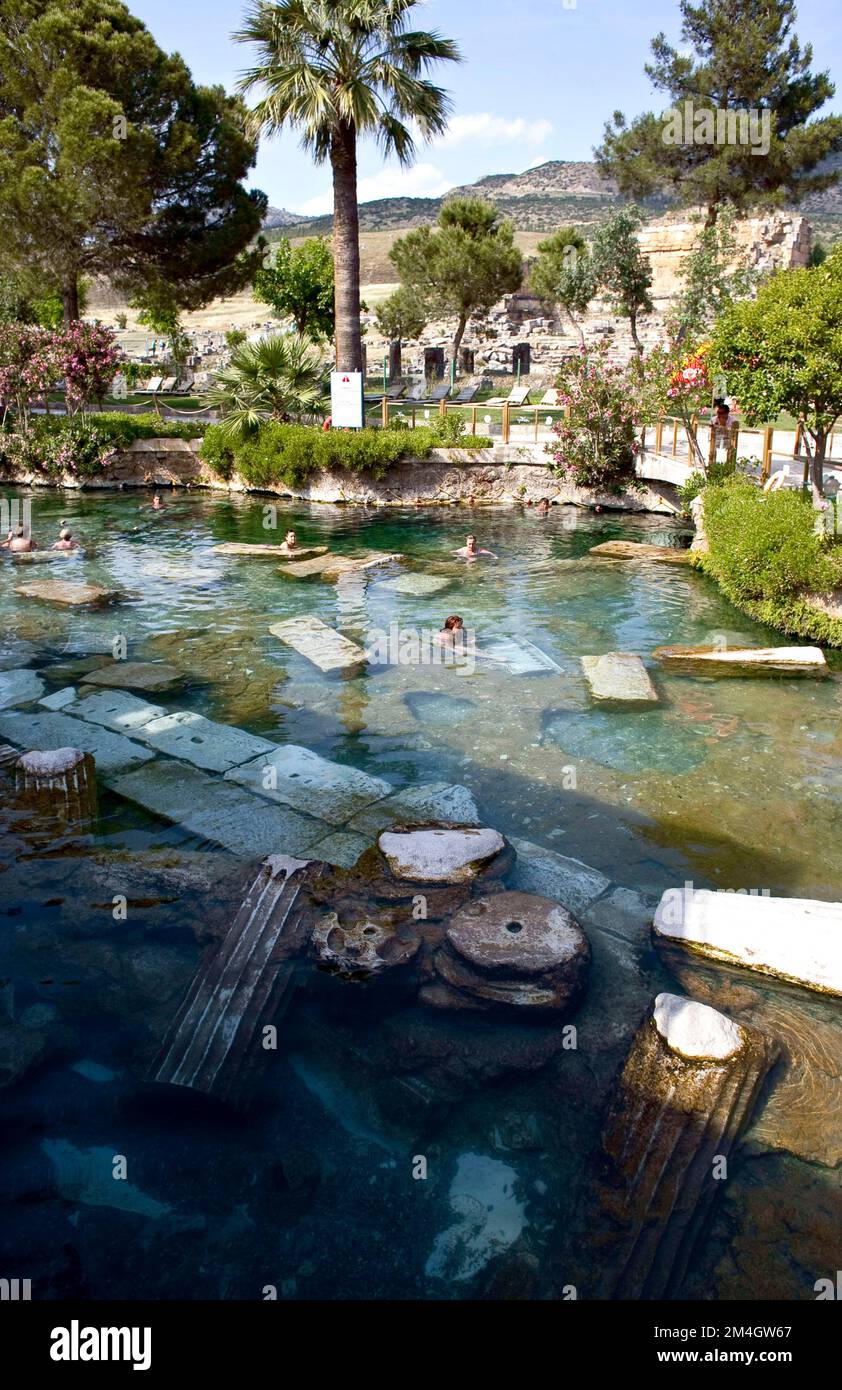 Pamukkale hotwatersprings of Hierapolis. Turkey. vvbvanbreefotografie ...