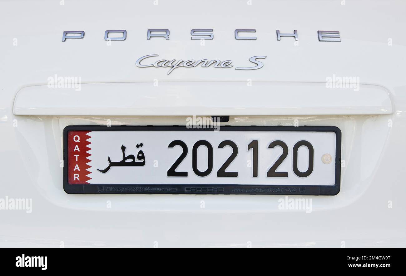 Qatar, Doha, plate Stock Photo - Alamy