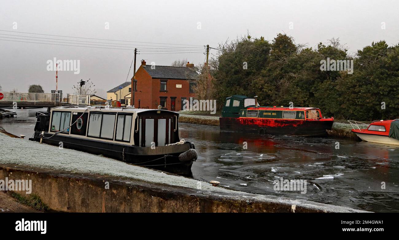 Lancashire Canal Cruises normally start their trips along the canal at ...