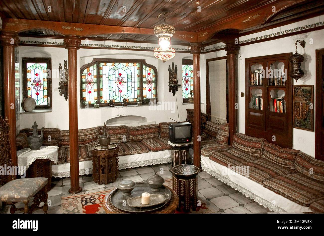 Interior Of A Traditional Ottoman House In Istanbul Turkey Vvbvanbree