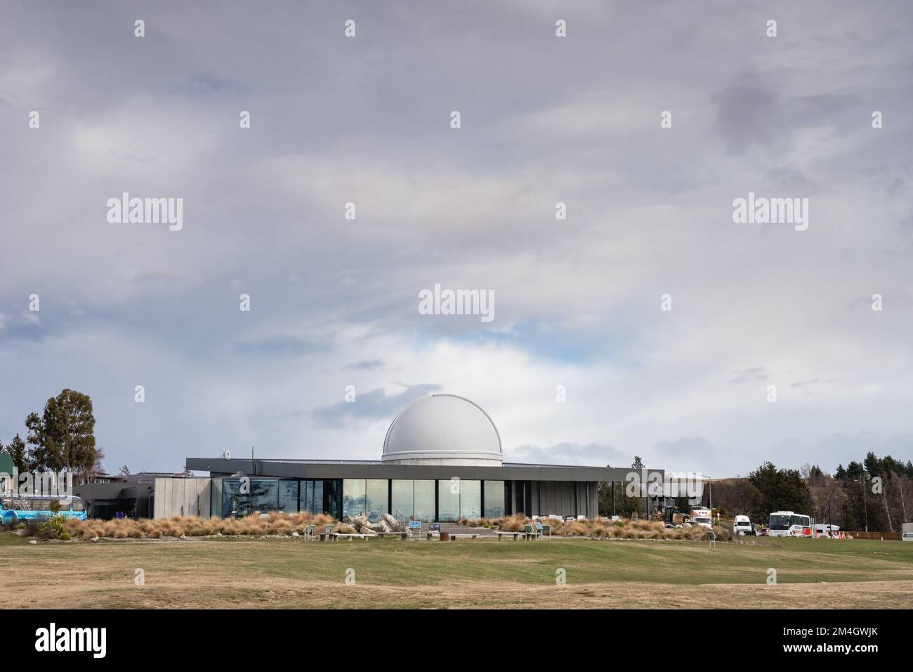 Iconic landmark of the the Dark Sky Project main building. Building was ...
