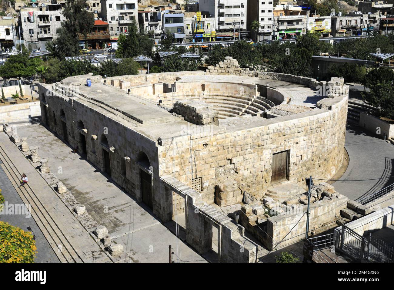 Odeon theatre amman hi-res stock photography and images - Alamy