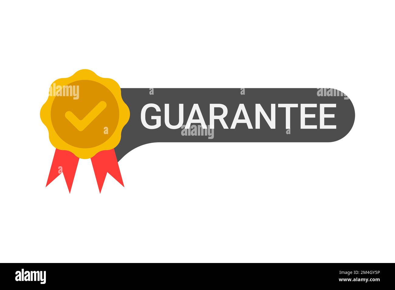 Guarantee label with five stars and thumbs up Stock Vector Image & Art ...