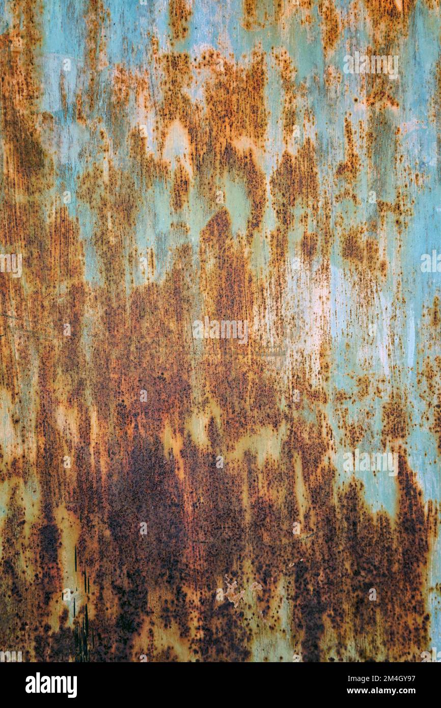 Rusty iron. The texture of the old rusty metal sheet Stock Photo - Alamy