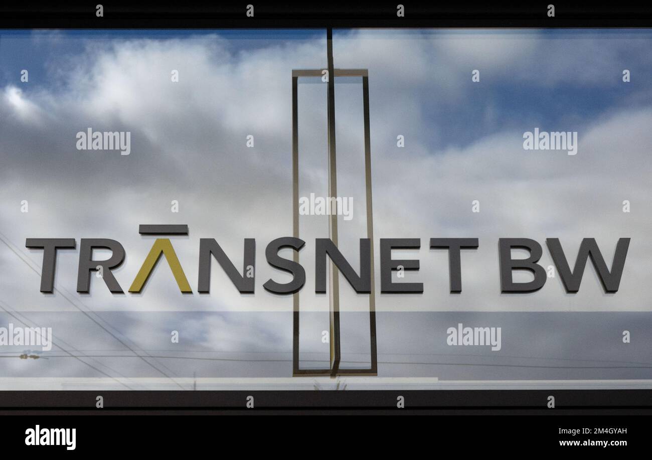 21 December 2022, Baden-Wuerttemberg, Stuttgart: The logo of the ...