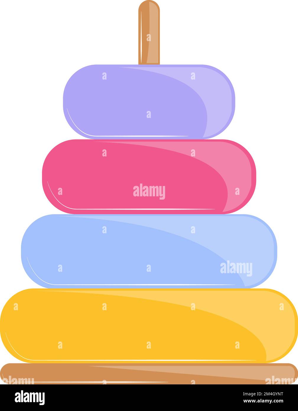 plastic pyramid toy Stock Vector Image & Art - Alamy