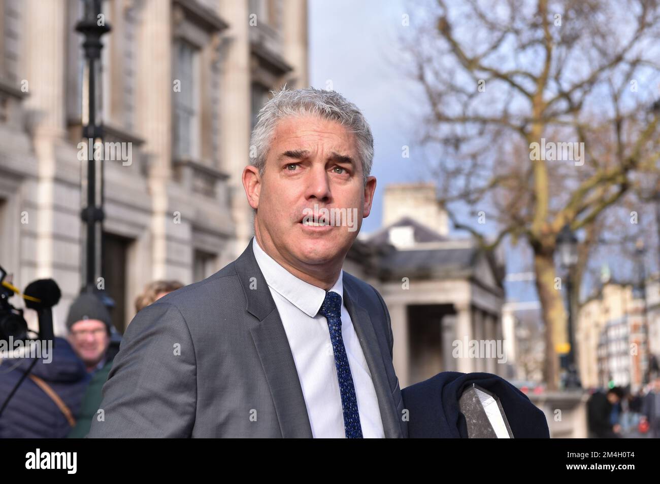 London, England, UK. 21st Dec, 2022. Steve Barclay, Secretary of State ...