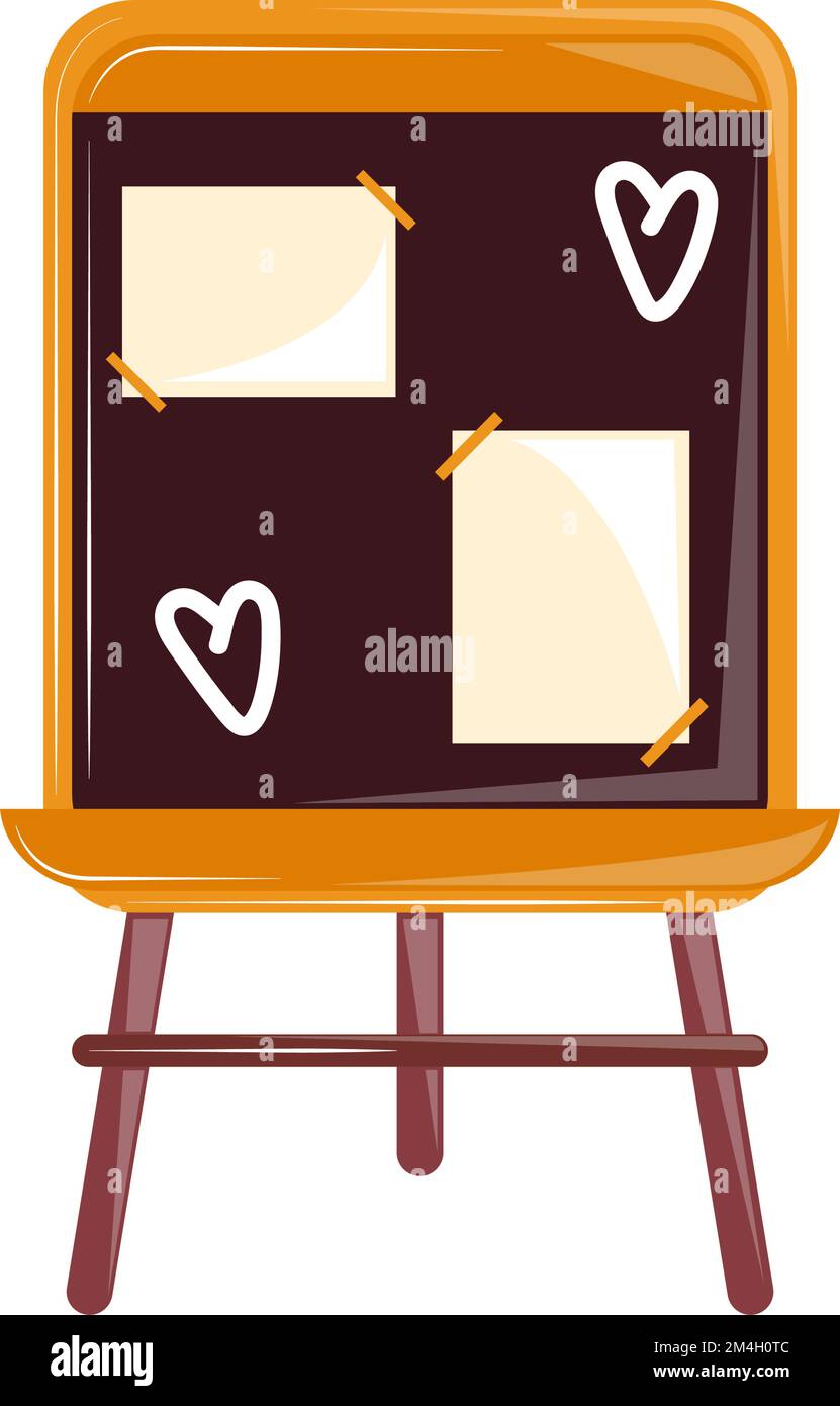 chalkboard with notes Stock Vector Image & Art - Alamy