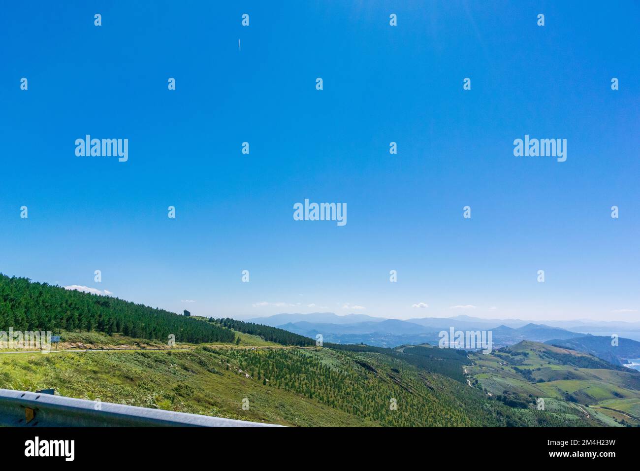 Top view of the landscape Stock Photo - Alamy