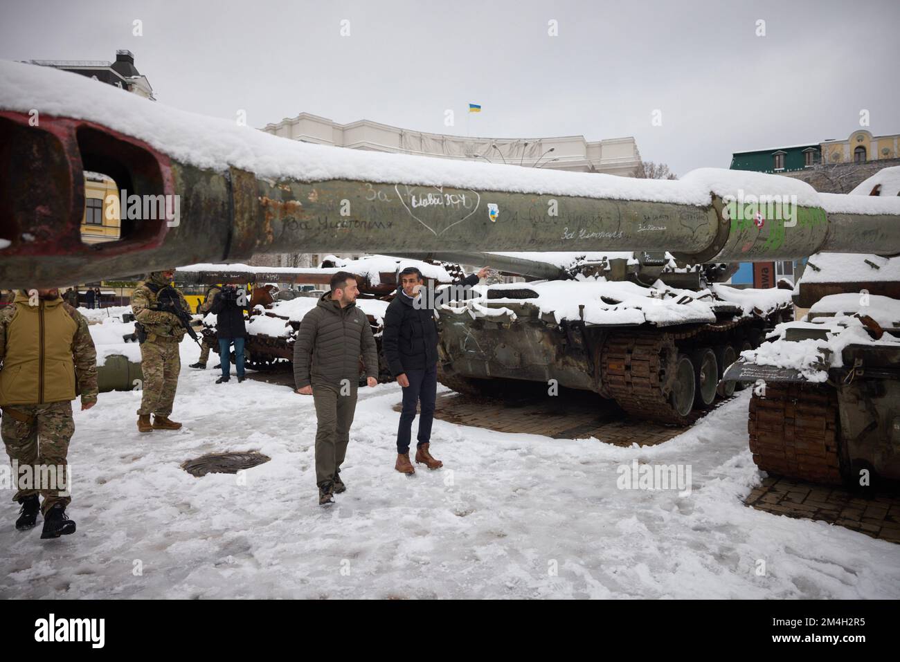KYIV, UKRAINE - 19 November 2022 - The President of Ukraine Volodymyr ...