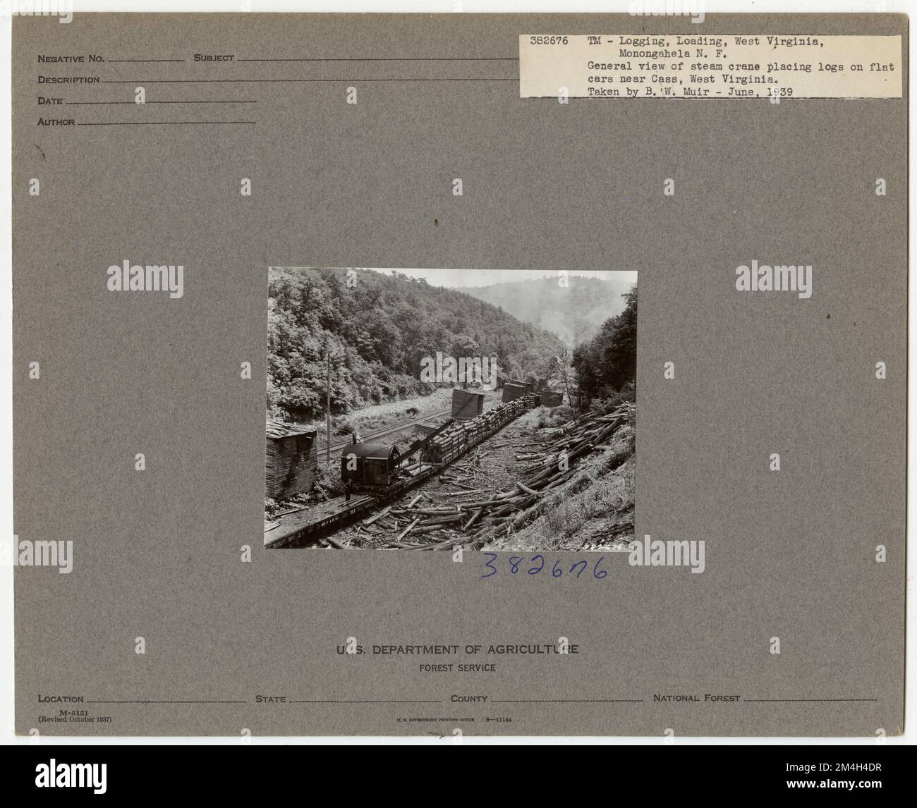 Logging: Transportation: Railroads - West Virginia. Photographs ...