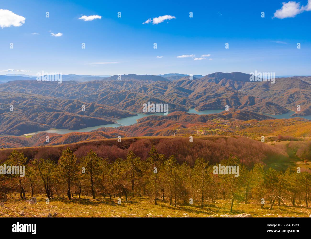 Monte La Serra (Italy) - The peak of Monti del Cicolano beside Rieti ...