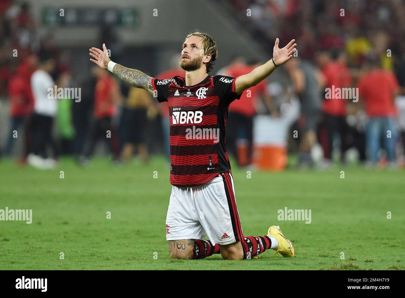 Rio de Janeiro, Brazil,October 19, 2022. Football player Leo Pereira of ...