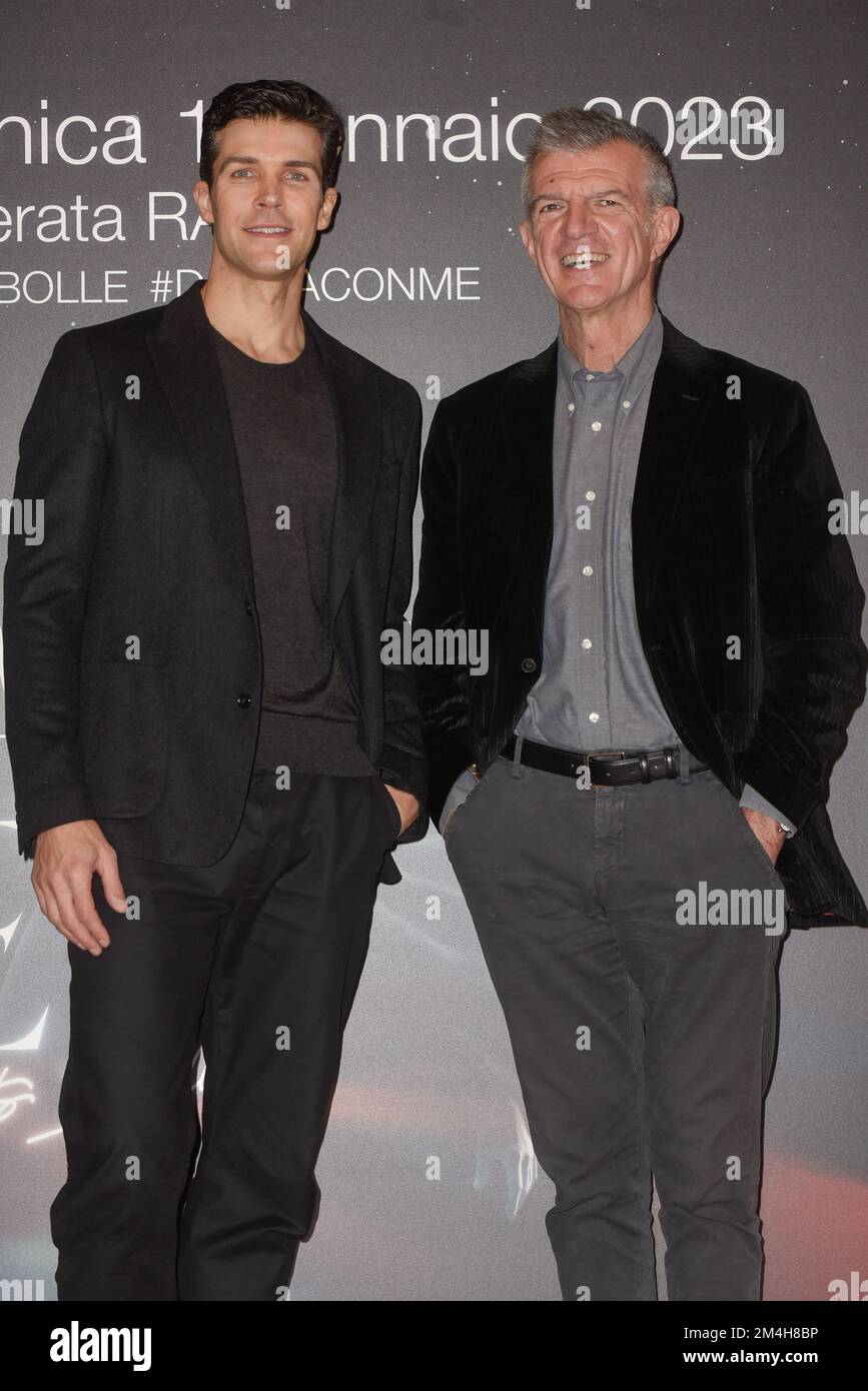 Milan, Italy. 21st Dec, 2022. Milan, Rai1 Roberto Bolle presents Danza ...