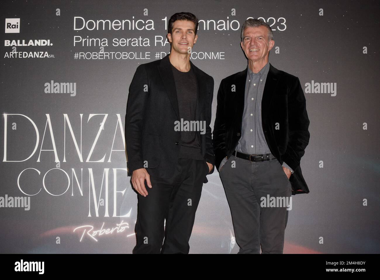Milan, Italy. 21st Dec, 2022. Milan, Rai1 Roberto Bolle presents Danza ...