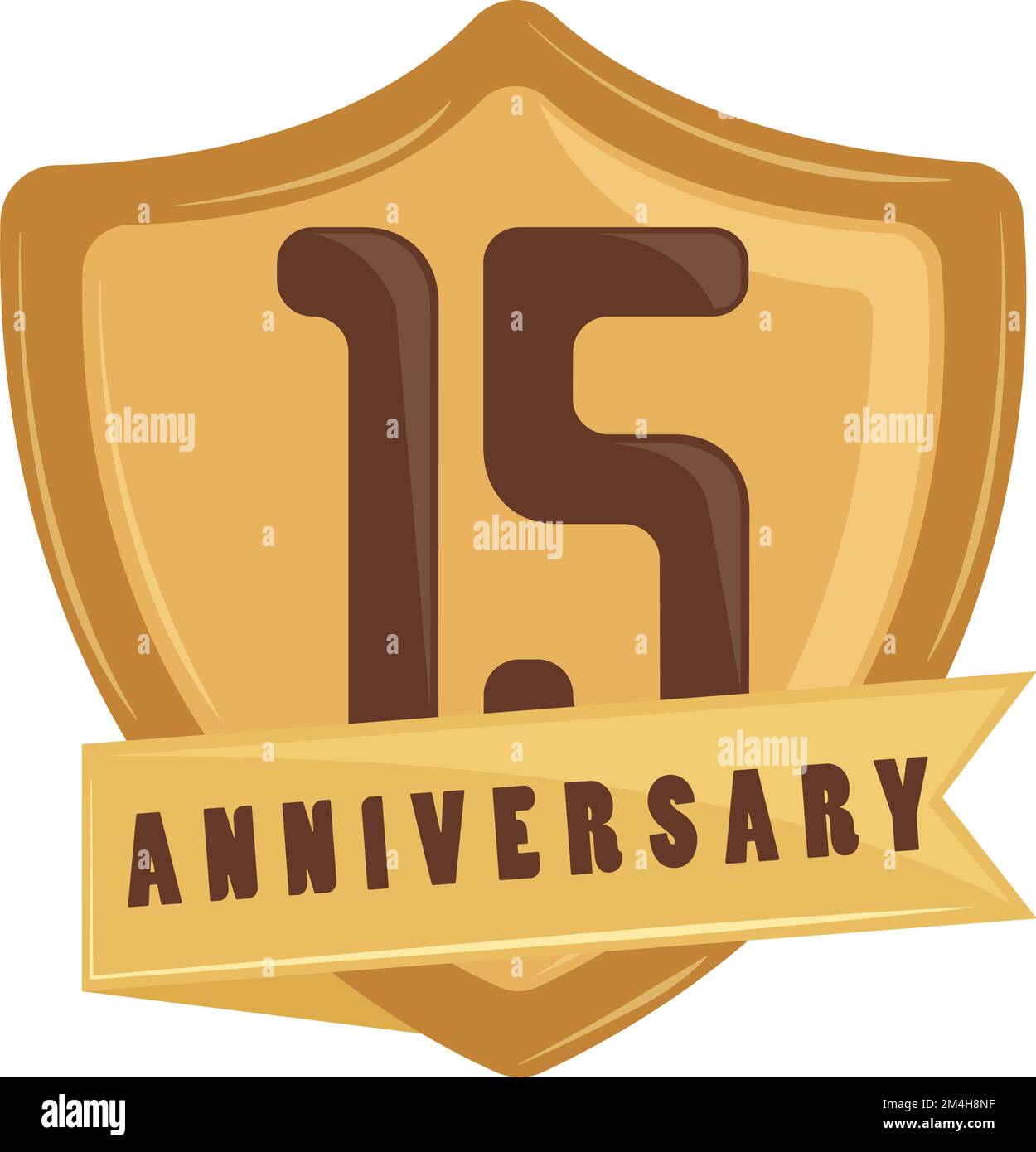 15th anniversary stamp illustration hi-res stock photography and images ...