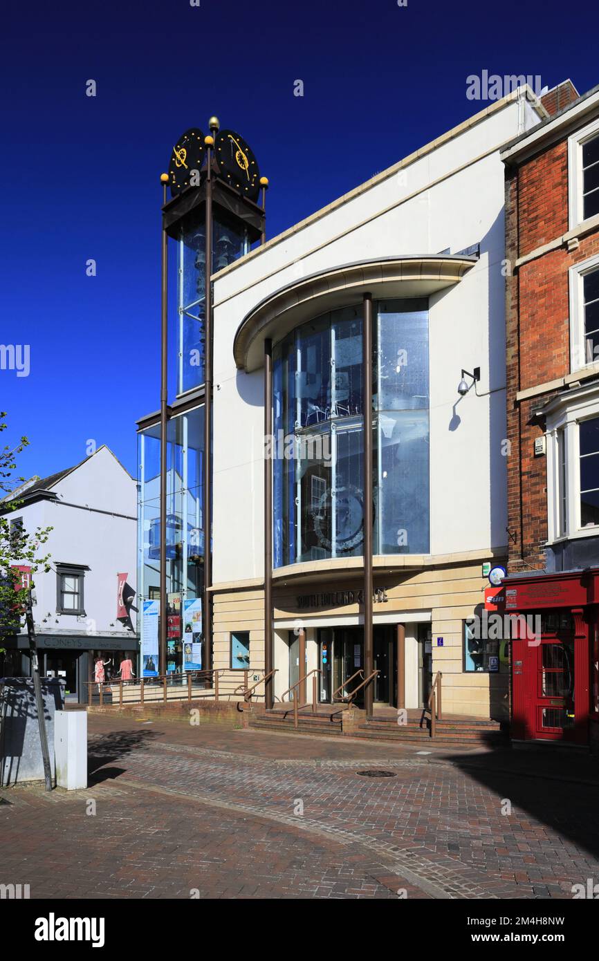 The South Holland Centre, river Welland, Spalding town; Lincolnshire ...