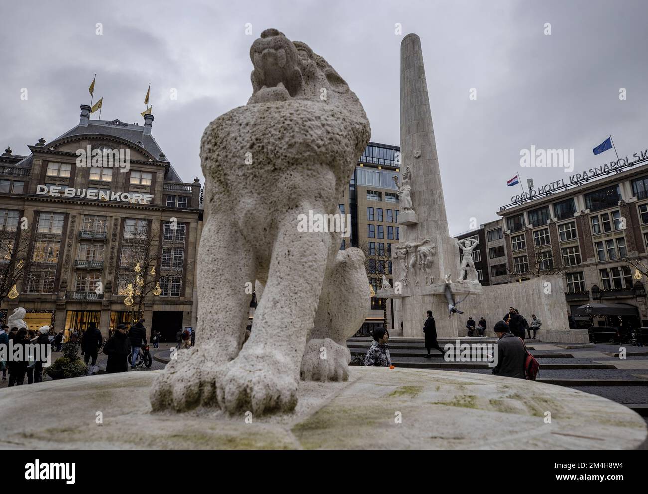 AMSTERDAM - The National Monument on Dam Square has been fully restored ...