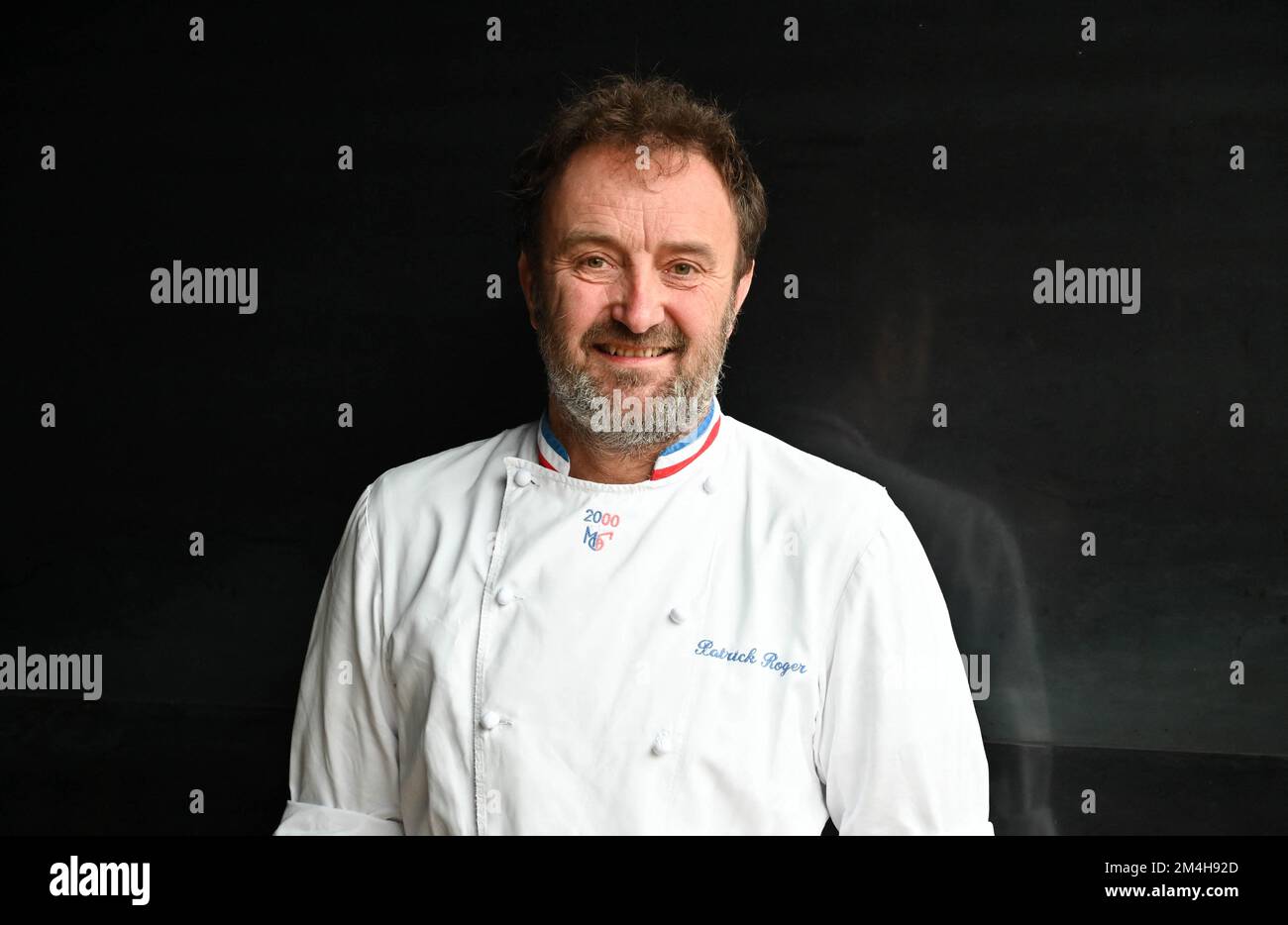 Portrait of Patrick Roger, french chocolate artist and sculptor in his ...