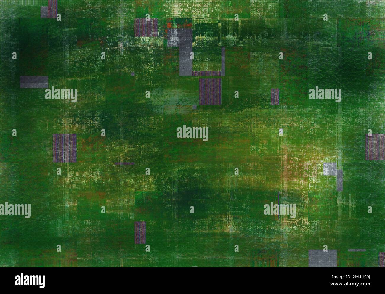 Glitch interference digital 8-bit art, psychedelic dynamic elements ...