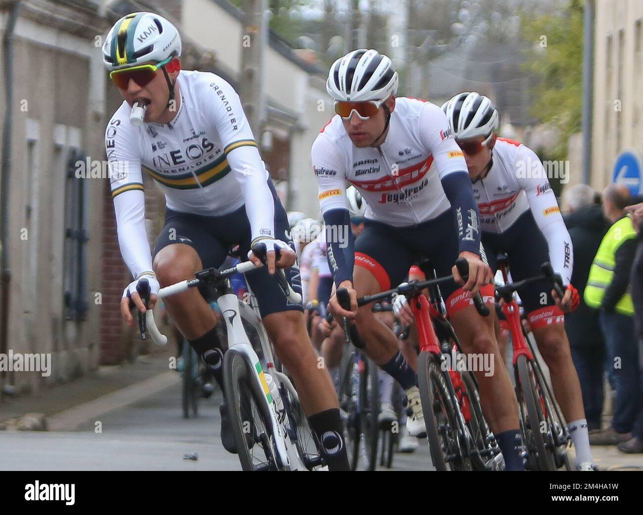 Lucas Plapp of Ineos Grenadiers during the Circuit cycliste Sarthe ...