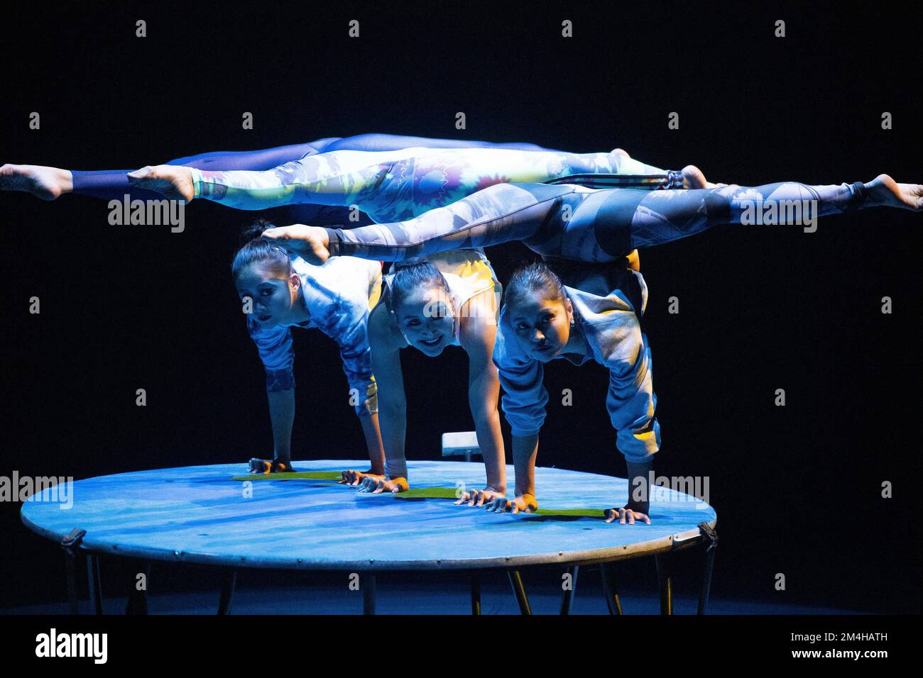 The Puje troupe, contortion, acrobatics, the circus Flic Flac will be ...