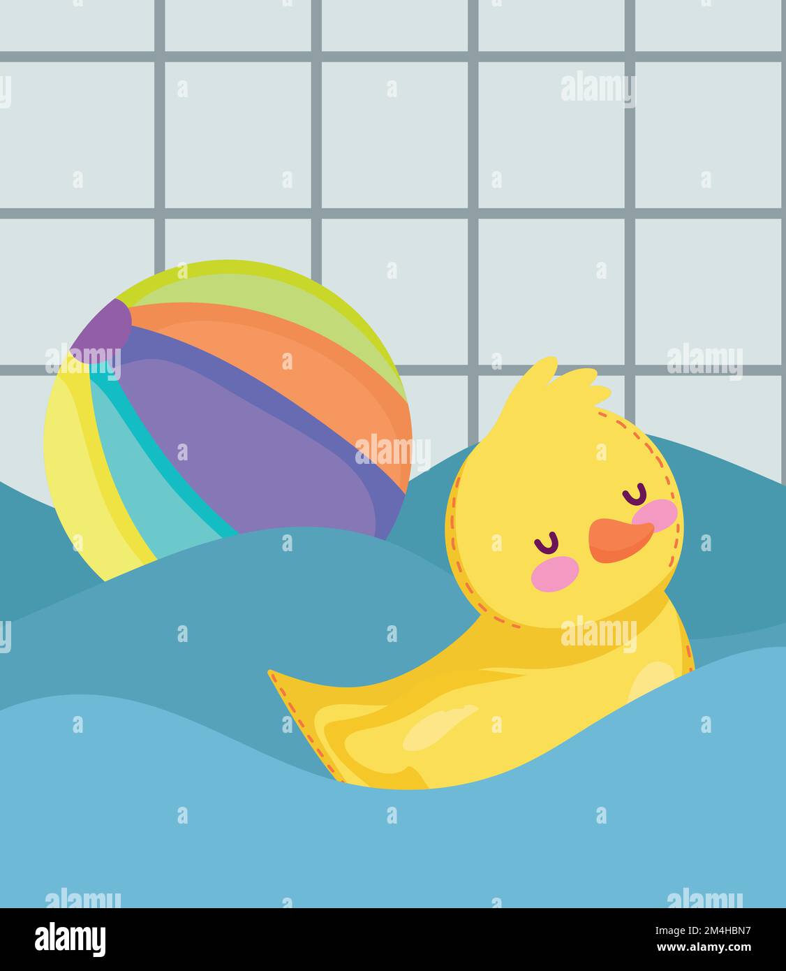 Toys and water Stock Vector Images - Alamy