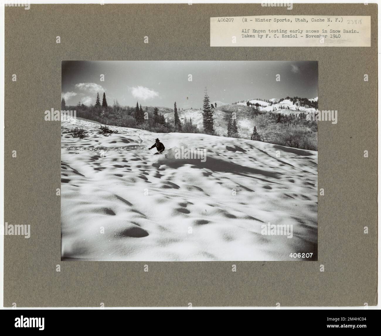 Avalanche Control - All States. Photographs Relating to National ...