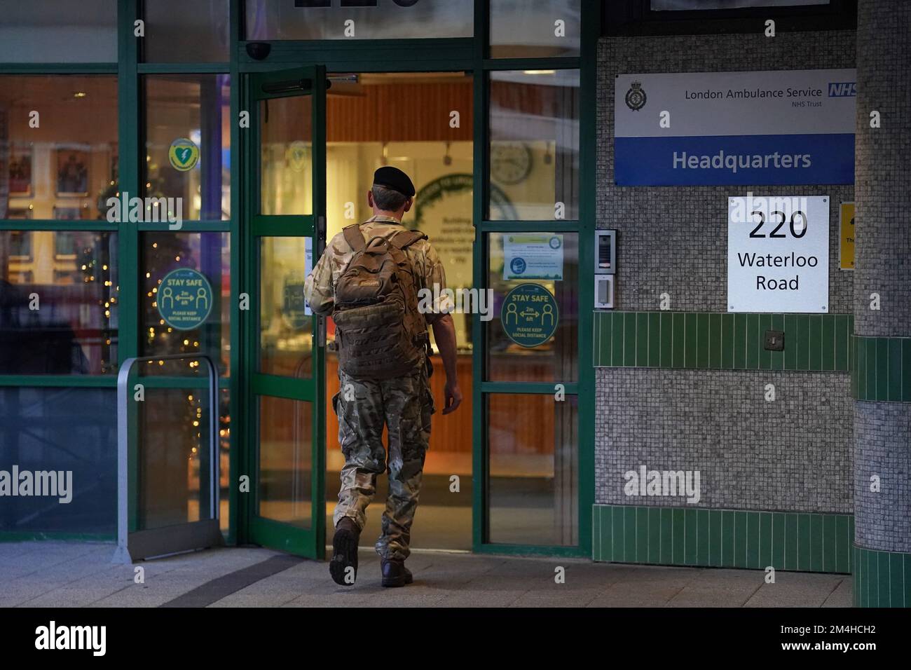 Waterloo ambulance station hi-res stock photography and images - Alamy