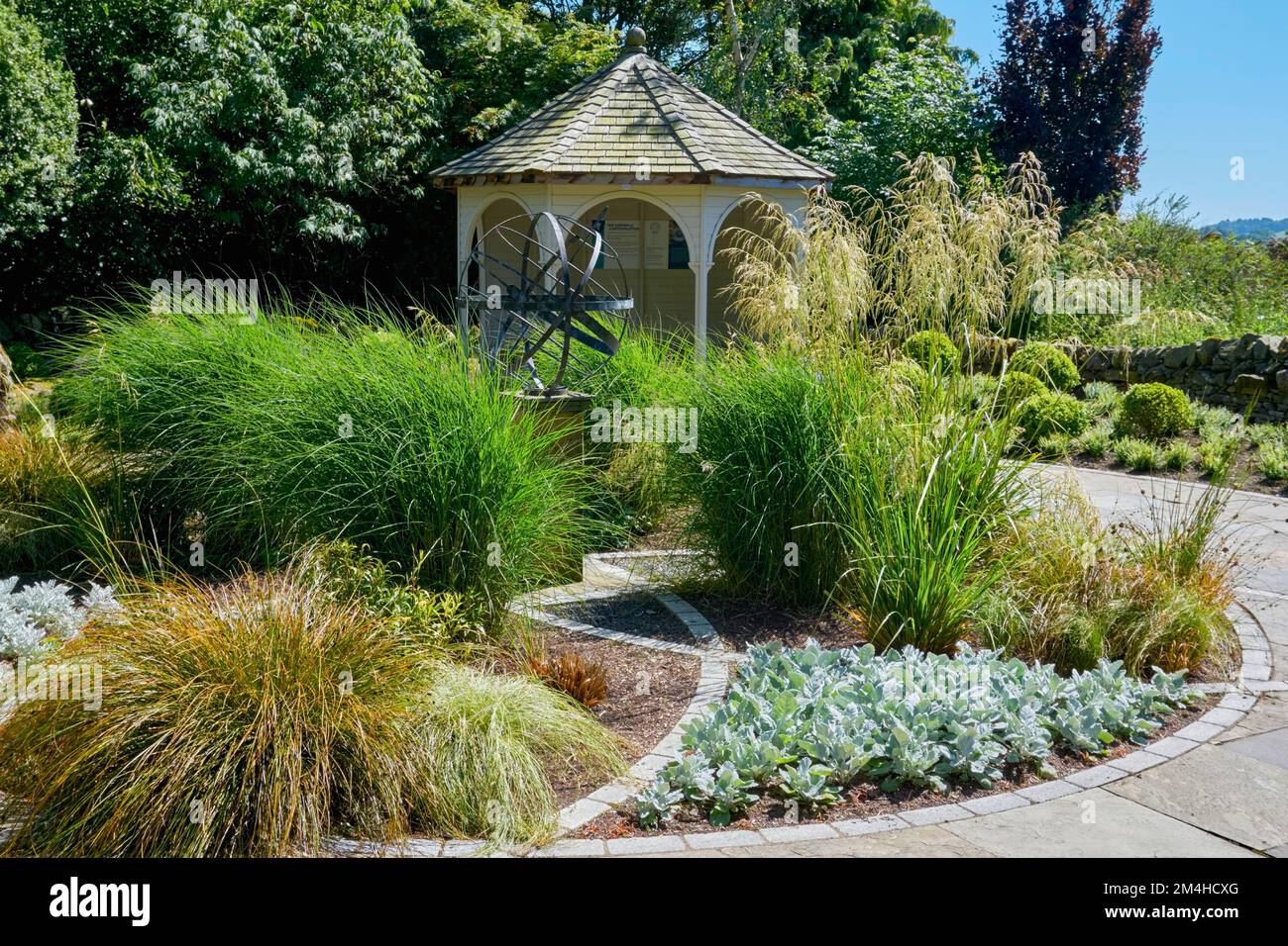 The Garden of Contemplation at Threave Gardens near Castle Douglas ...